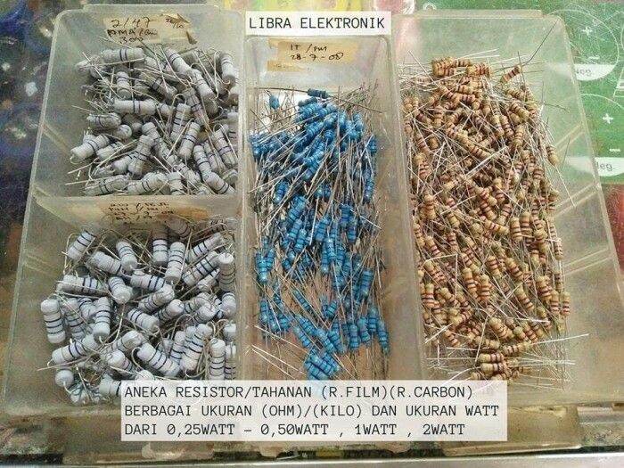 RESITOR 2 WATT UKURAN 1 OHM | Lazada Indonesia