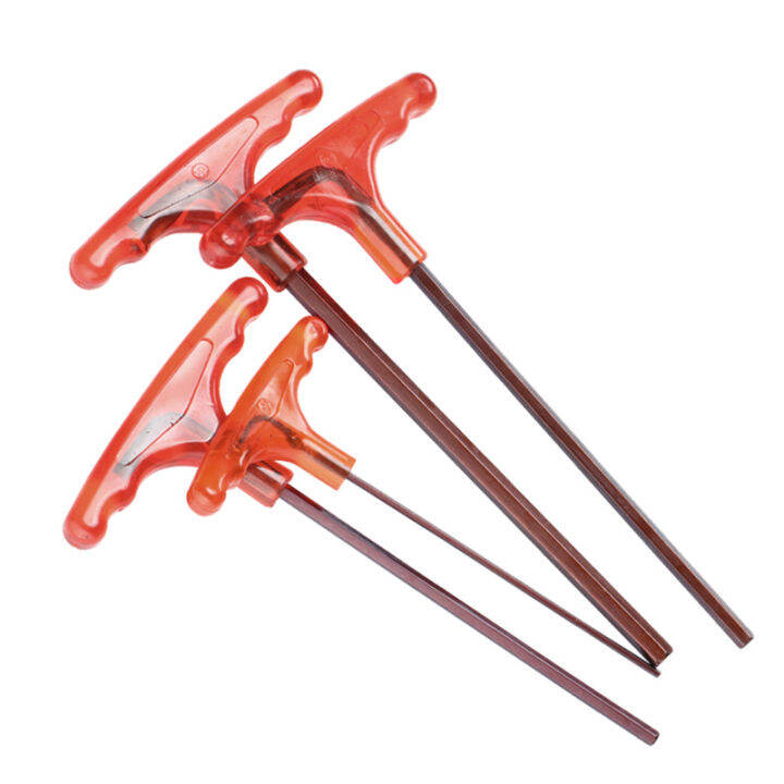 BROPPE T-shaped Allen key screwdriver with flat head 2/2.5/3/4/5/6/7/8 ...
