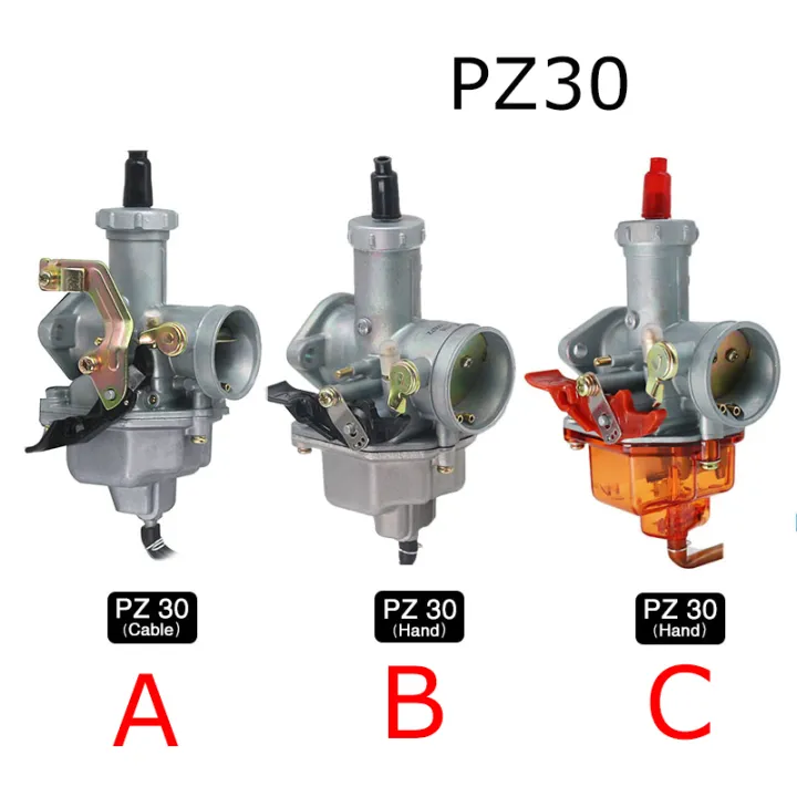 PZ30 Manual Cable Chock/Automatic Chock/ Visible Bottom Float Carburetor Carb for CG200 Keih ...