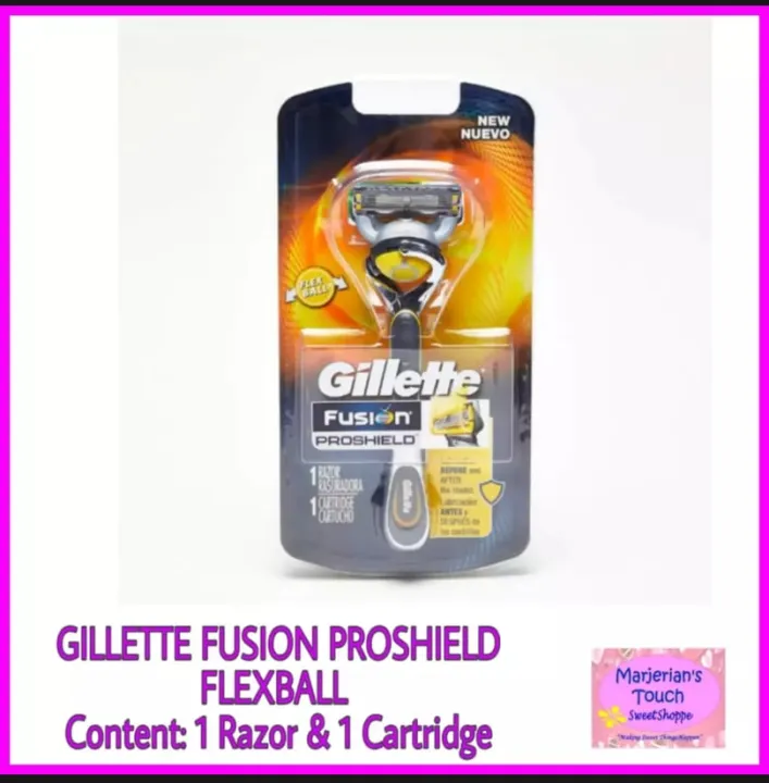 GILLETTE FUSION PROSHIELD FLEXBALL RAZOR | Lazada PH