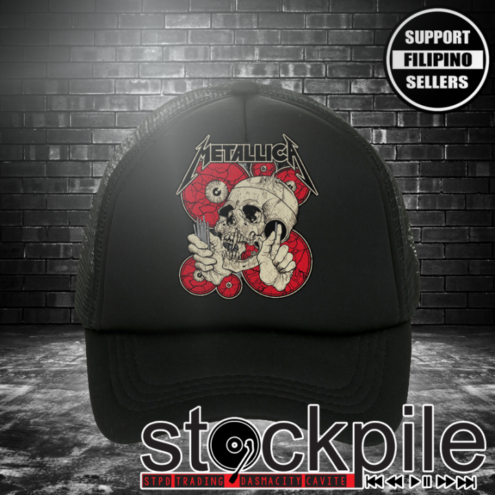 METALLICA HOT ROCK TRUCKER BAND CAP 2022A | Lazada PH