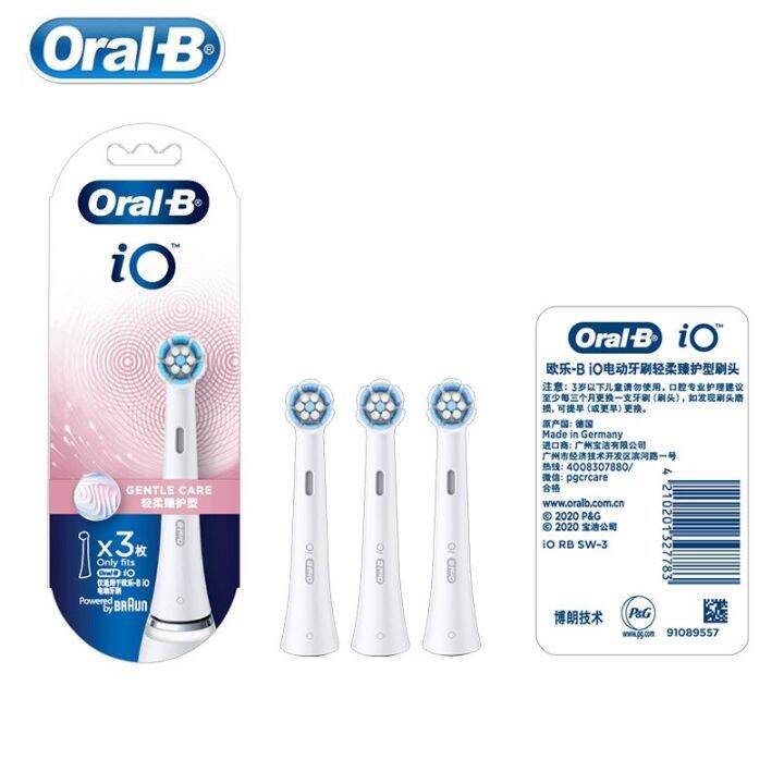 Original Oral B หัวแปรงสีฟันสำหรับ Io7 Io8 Io9 Series แปรงสีฟันไฟฟ้าขน