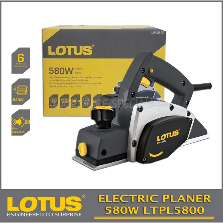 Lotus Electric Planer 580W LTPL5800 Original Authentic | Lazada PH