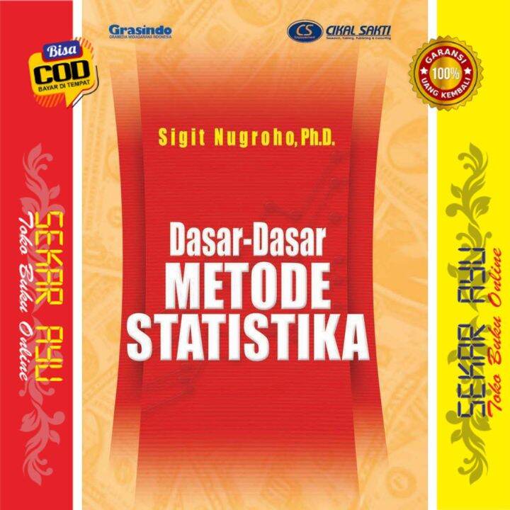 Buku Dasar-dasar metode statistika - Sigit Nugroho | Lazada Indonesia