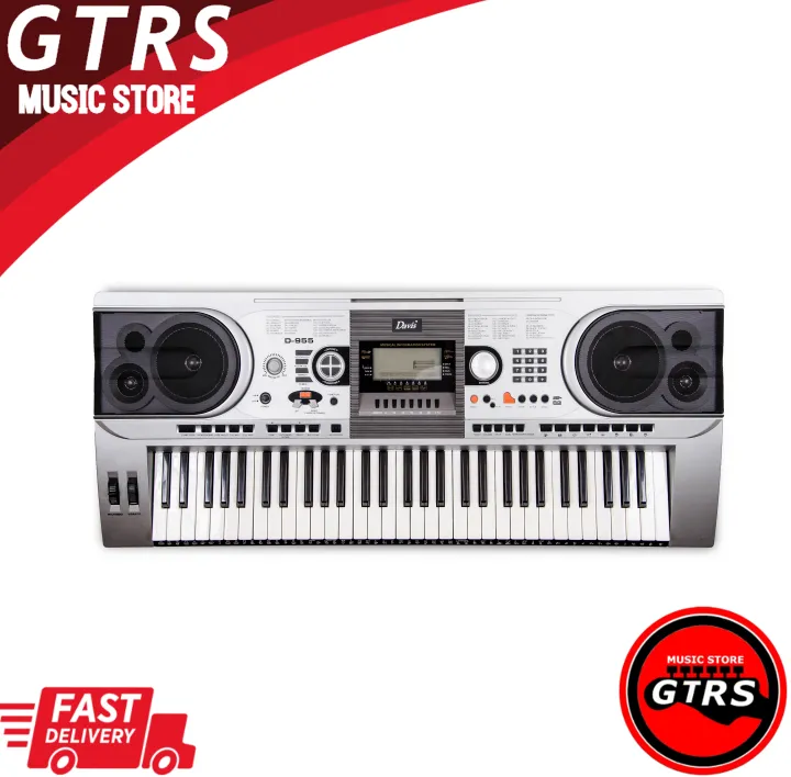 Davis D-955 Electronic Keyboard with Free Stand and Adaptor | Lazada PH