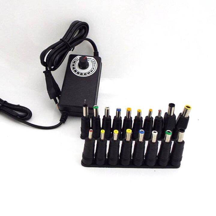 Universal DC 3-12V 3A AC Adjustable Power Supply Adapter 8pcs Plug Connector Voltage 220V 110V ...