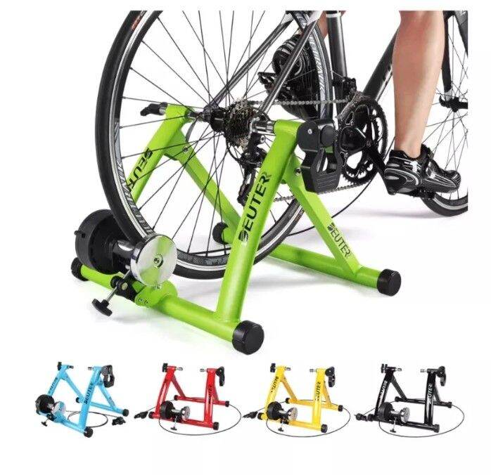 MT04 Bike Trainer Indoor Cycling 6 Speed Portable Exercise Bicycle ...