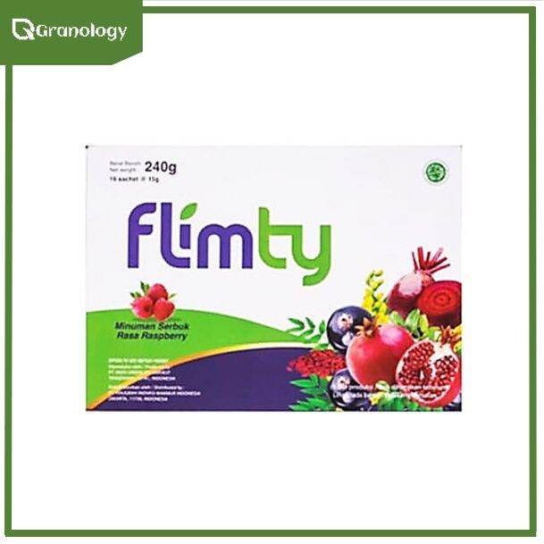 Flimty Fiber Pelangsing dan Diet Detox 1 Box - Rasa Raspberry | Lazada ...