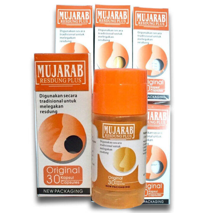 Original Mujarab Resdung Plus 30ml Ready Stock | Lazada