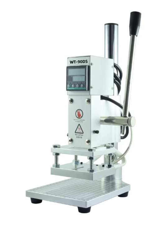 Mechanical Gold Stamping Machine Table Type Small Leather Hot Stamping ...