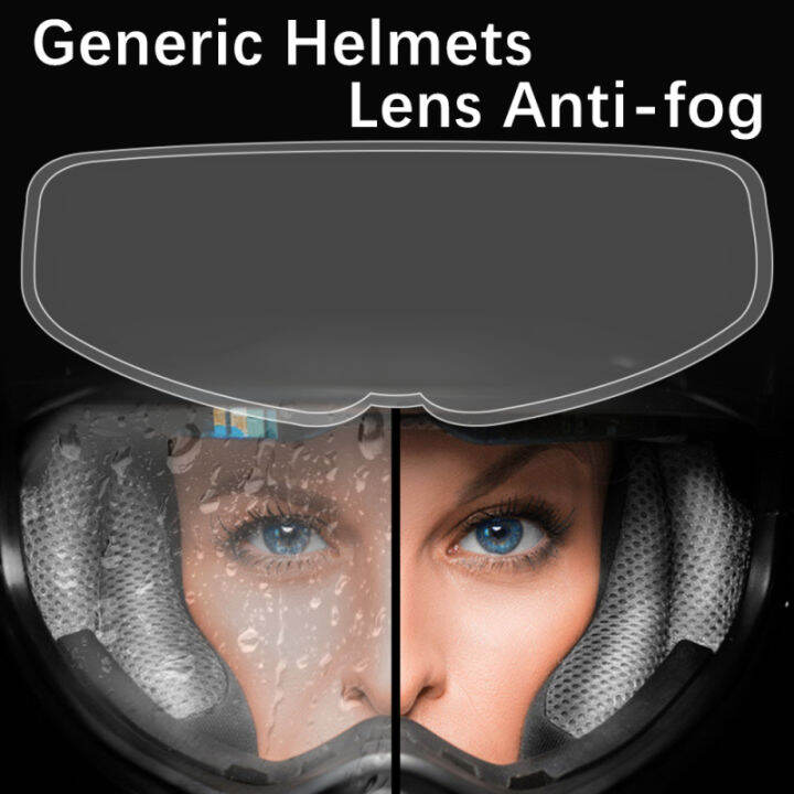 Motorcycle Helmet Waterproof Lens Film Universal Rain and Fog ...