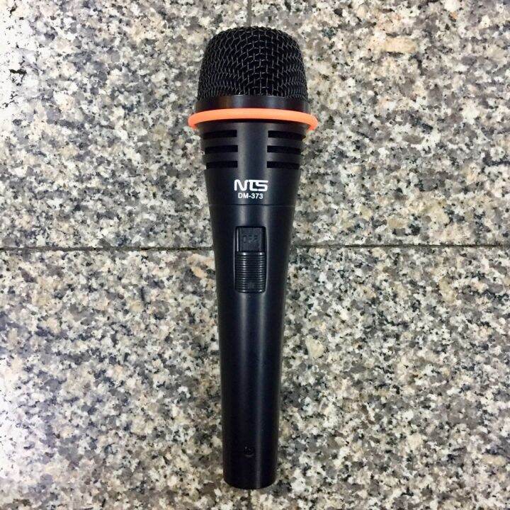 ไมโครโฟนแบบสาย NTS DM-373 ไมค์สาย พร้อมสาย4.5เมตร สินค้าพร้อมส่ง | Lazada.co.th