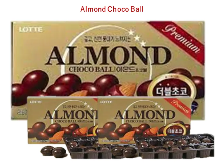 LOTTE Almond Choco Ball | Lazada PH