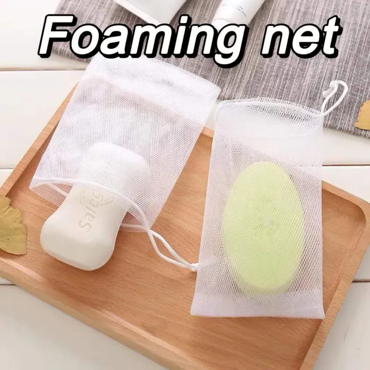 Facial Milk Foaming Net Handmade Soap Soap Soap Soap Soap Soap Net Bag Wash Face Foam 