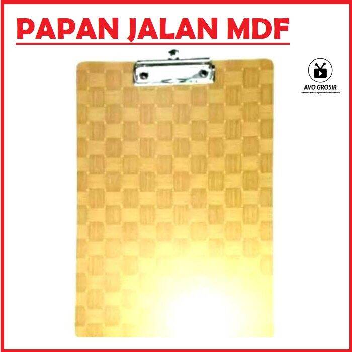 Papan Tulis Jalan MDF Ukuran Folio / Papan Jalan portable Clipboard ...