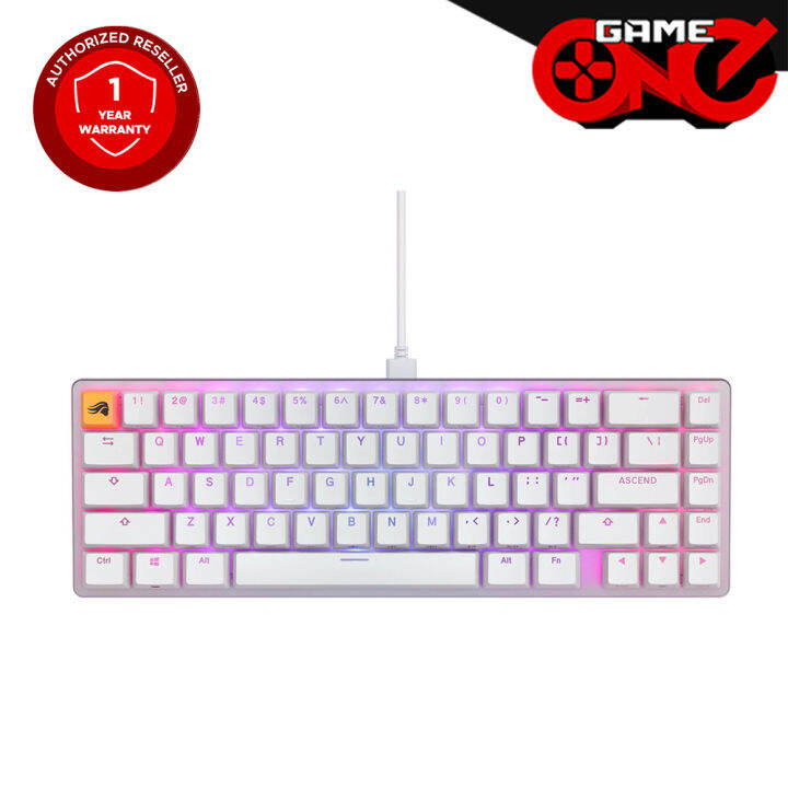 Glorious GMMK 2 Compact 65% Pre-Built Mechanical Keyboard with Glorious ...