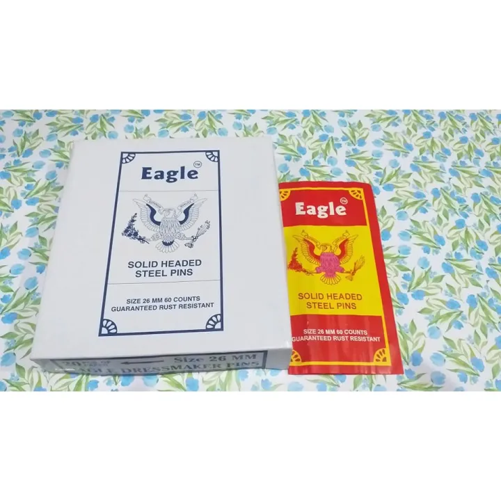 LnJ - Eagle Solid Headed Steel Pins (20 pads) | Lazada PH