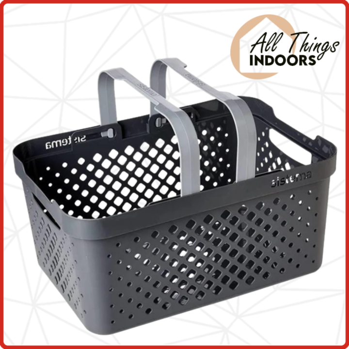 Sistema Large Basket Charcoal 18.5L | Lazada PH