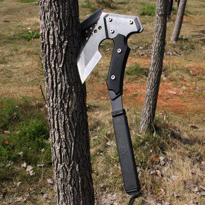 Golden rose hand axe outdoor self-defense combat knives cross the line ...