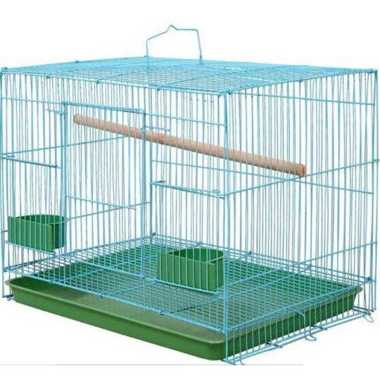 cage Hanging Rectangular Collapsible Double Bird Cage | Lazada PH