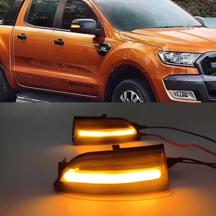1Set For Ford Ranger T6 2012-2021 Raptor Wildtrak LED Dynamic Turn ...