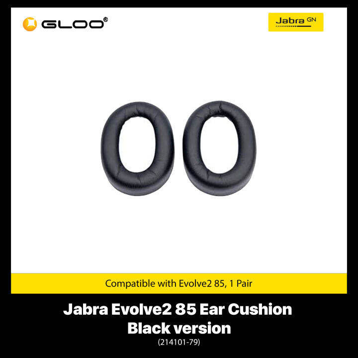 Jabra Evolve2 75 Ear Cushion Black version, 1 pair | Lazada