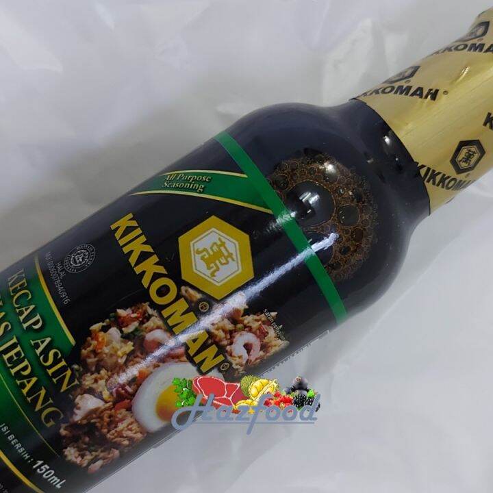 Kikkoman Kecap Asin Khas Jepang / Japanese Soy Sauce - Halal (150 ml ...