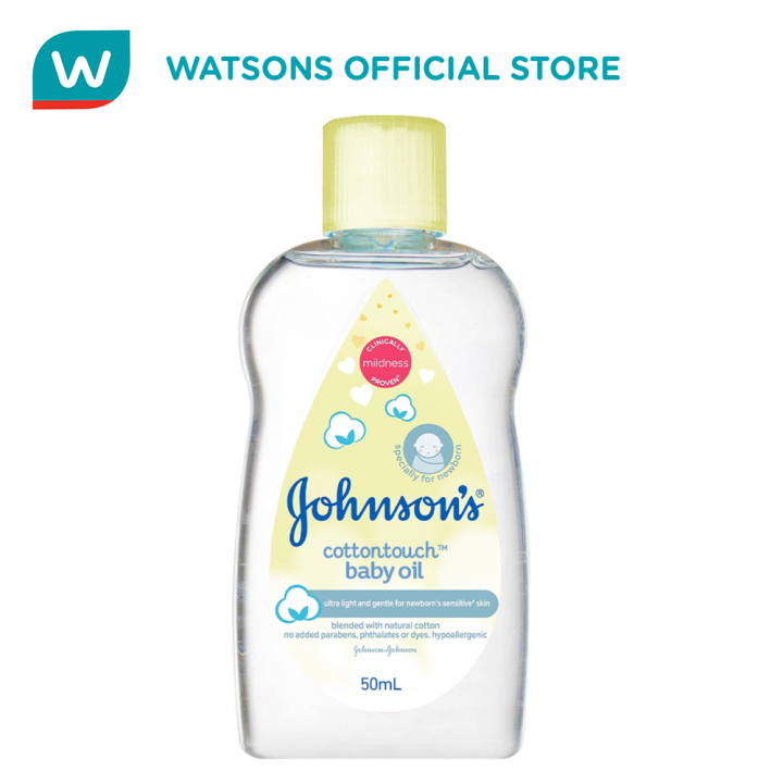 JOHNSONS N JOHNSONS Cottontouch Baby Oil 50ml | Lazada PH