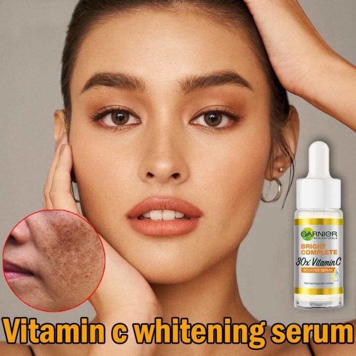 Garnier Bright Complete Booster Serum with Vitamin C Brightening ...