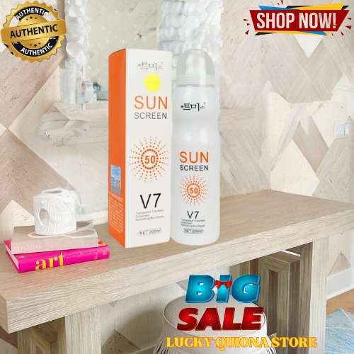 (SUNSCREEN 50 V7 ( Moisturizing , isolation , deep penetration ,V7 Deep ...