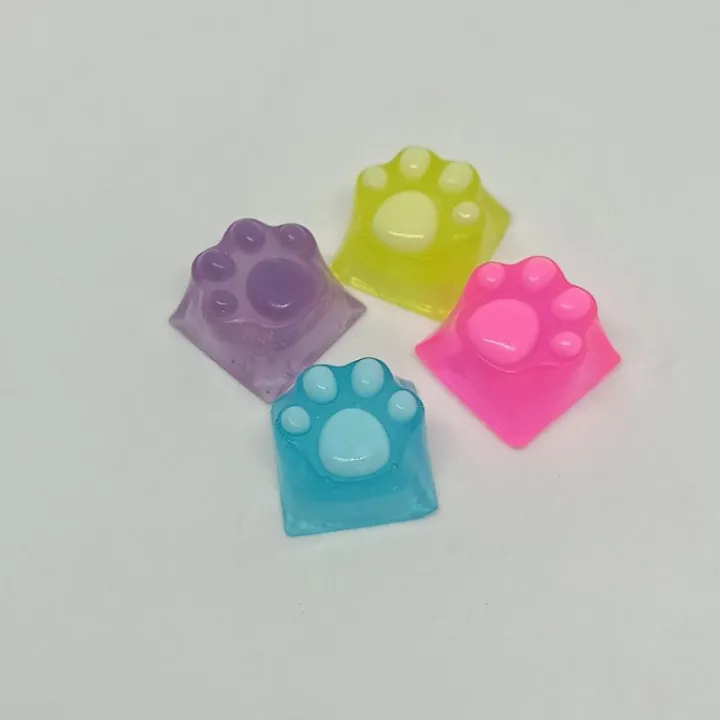 Jelly Paw Handmade Resin Keycaps for Mechanical Keyboard | Lazada PH