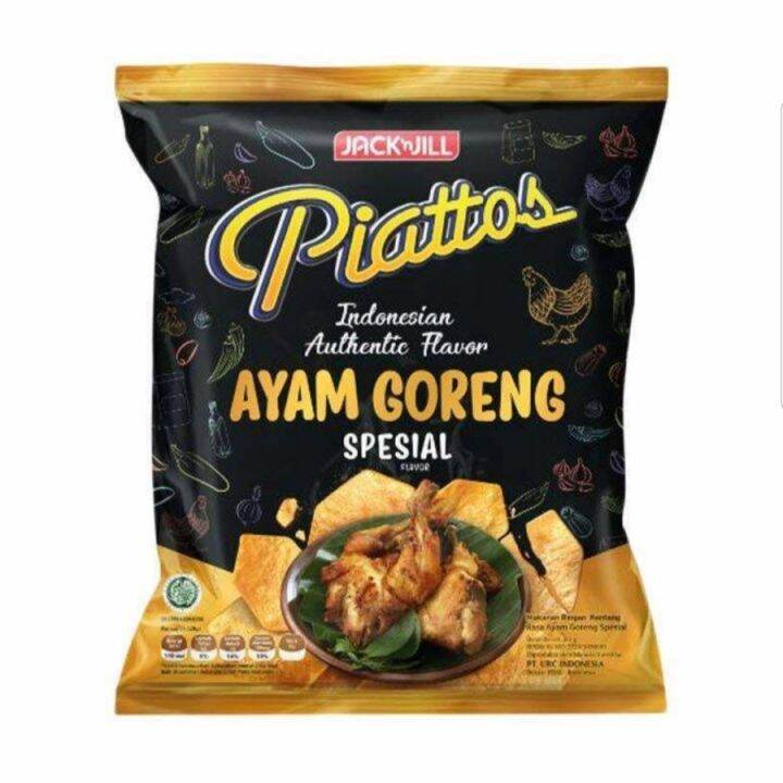 Jack n Jill - Piattos rasa Ayam Goreng Special - 75 gram | Lazada Indonesia