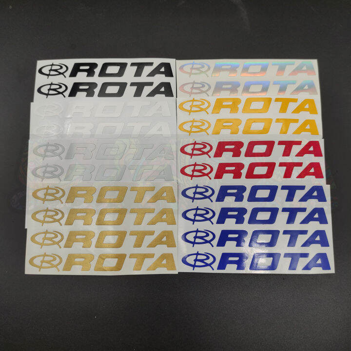 Rota Rim Mags Sticker Decal Waterproof - Outdoor Vinyl Computer cut ...