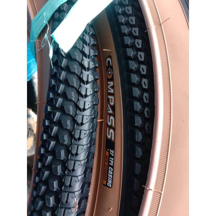 Ships immediately Tire Compass Tan Wall 2627.529 x1.95 Wired Sold Per ...