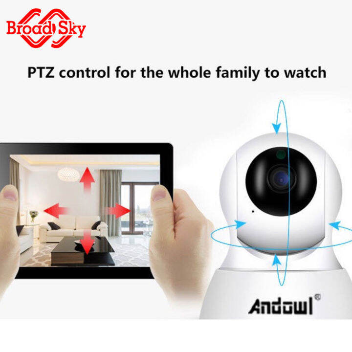 Broad Sky 1080P Surveillance Ip CCTV Camera ipcam WiFi Wireless IP ...