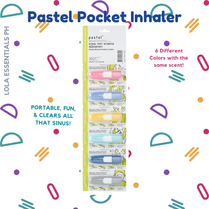 Pastel Brand Pocket 2 in 1 Inhaler | Lazada PH