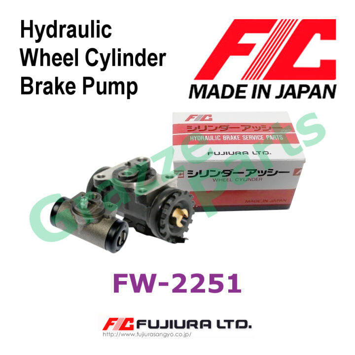 FIC Made in Japan Brake Pump Wheel Cylinder Rear RH FW2251 for Nissan ...