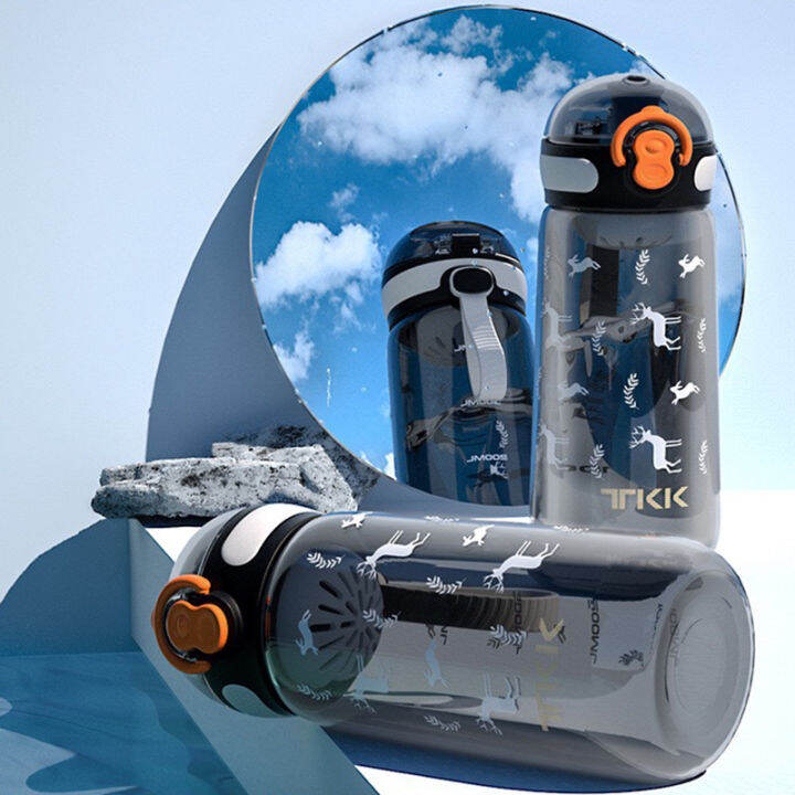 TKK ขวดน้ำเด็กไป รร กระติกน้ำพกพา Tritan ขวดน้ำไปเรียน กระติกน้ำเด็ก 350ml/500ml ขวดนำ้เด็กพกพา ...