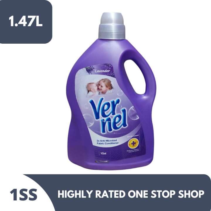 Vernel Fabric Conditioner Antibac, Lavender 1Gal | Lazada PH