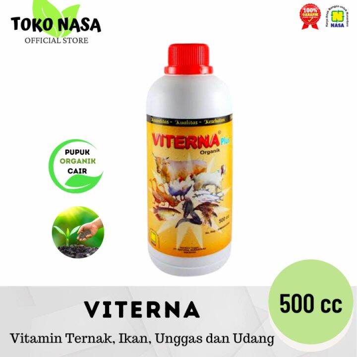 Viterna NASA Vitamin Penggemuk Semua Ternak dan Ikan | Lazada Indonesia