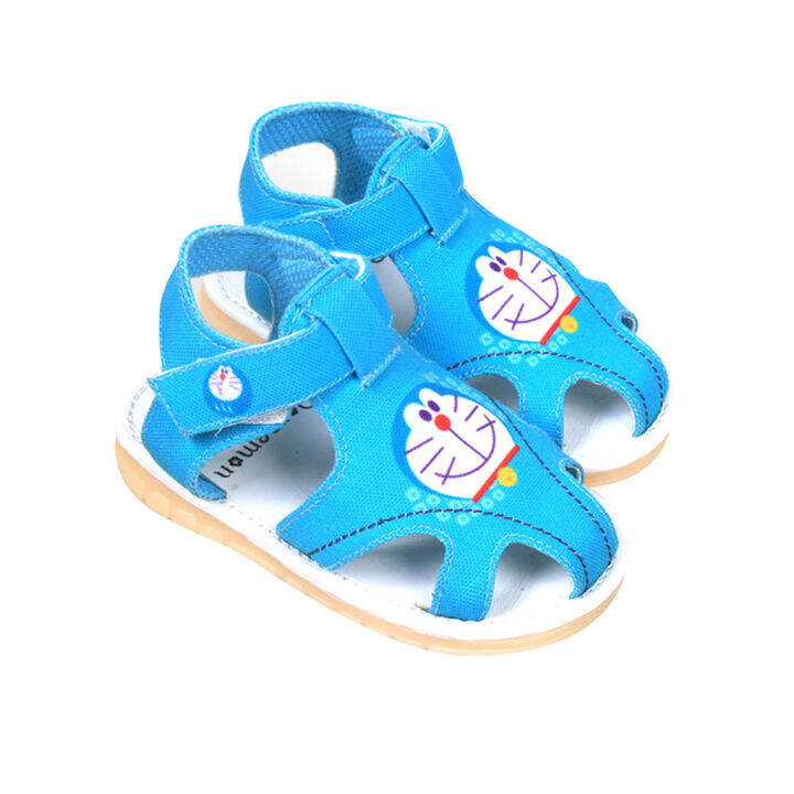 Sepatu Sandal Anak Bunyi Doraemon / Sepatu Sandal Bunyi Prewalker Lusty ...