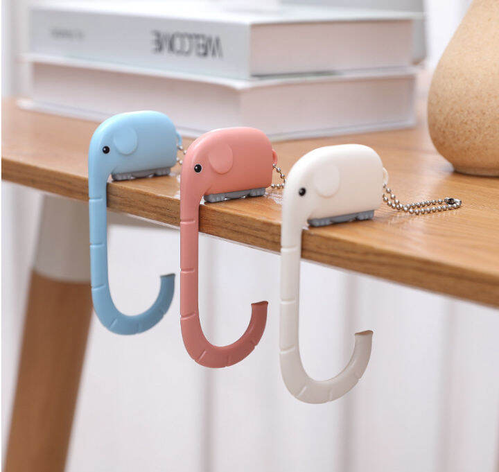 [New Arrivals] 1 PC Portable hook for table Multi-functional ABS hook ...