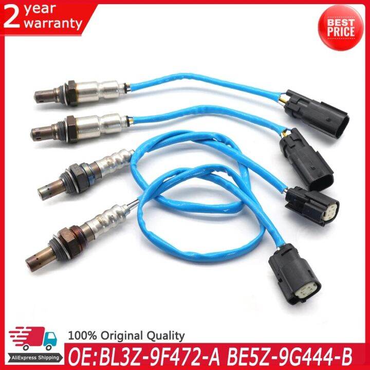 4pcs/lot Upstream & Downstream Oxygen O2 Sensor BL3Z-9F472-A BE5Z-9G444 ...