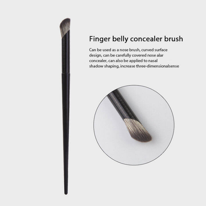 NYL Slanted Tube Traceless Finger Pulp Concealer Brush Beauty Tool ...