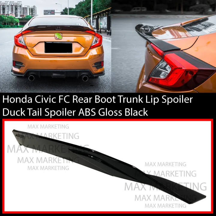 HONDA CIVIC FC FK7 2015-2021 YOFER BIG SPOILER DUCK TAIL REAR BOOT ...