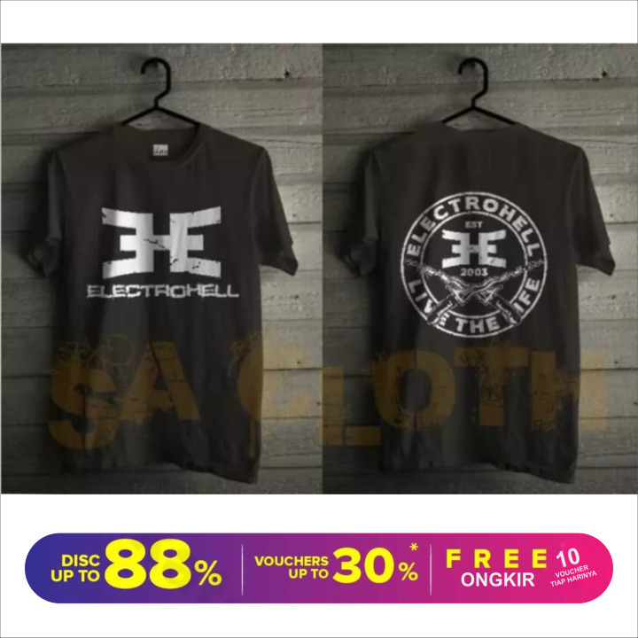 Kaos Electrohell terbaru | Lazada Indonesia