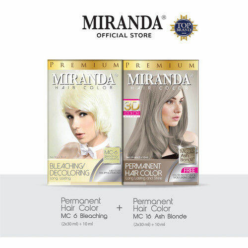 Miranda Hair Color - Ash Grey and Bleaching/ Decoloring | Lazada