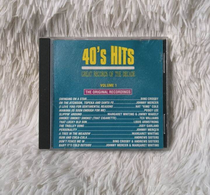 40's Hits - Great Records of the Decade - Volume 1 CD Album (Used) Made ...