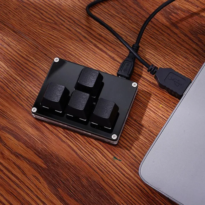 Black Four-key Mini Keyboard Arrow Keys 4 Keys Up Down Left And Right ...