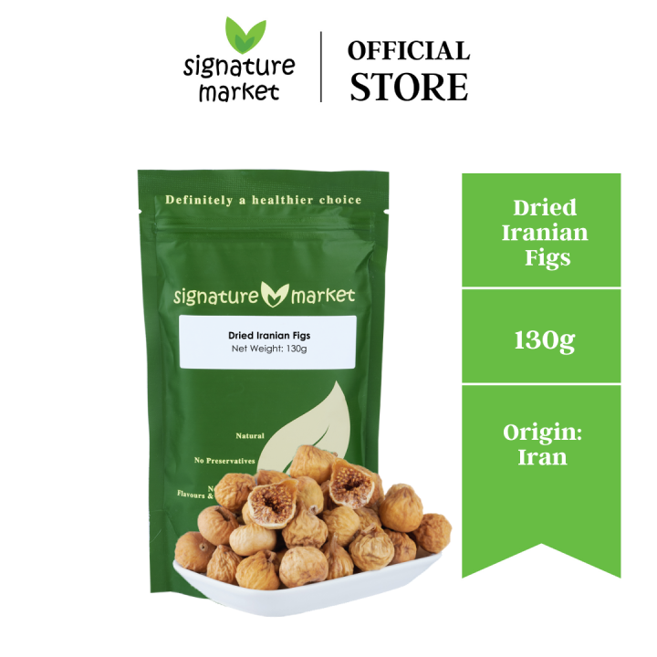 Signature Market Dried Iranian Figs (130g) | Lazada